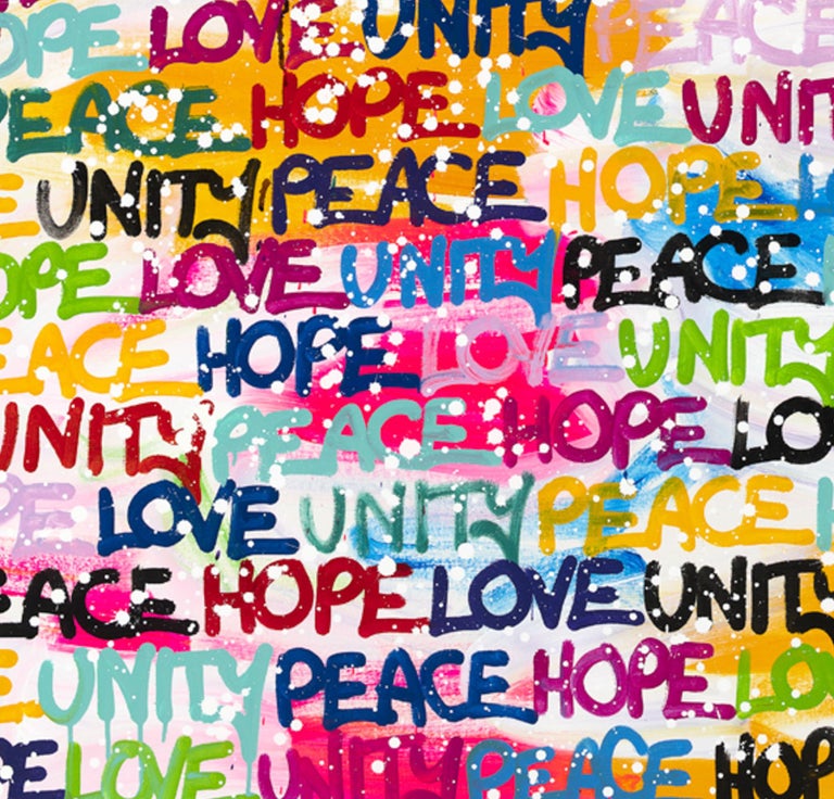 Amber Goldhammer - "The World's Mantra" Colorful Graffiti Style ...