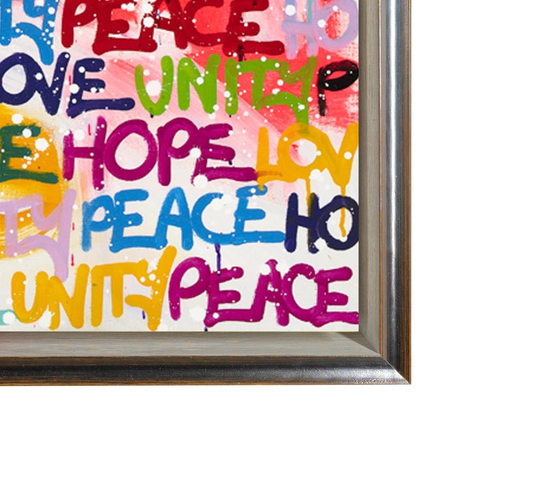 Amber Goldhammer - "The World's Mantra" Colorful Graffiti Style ...