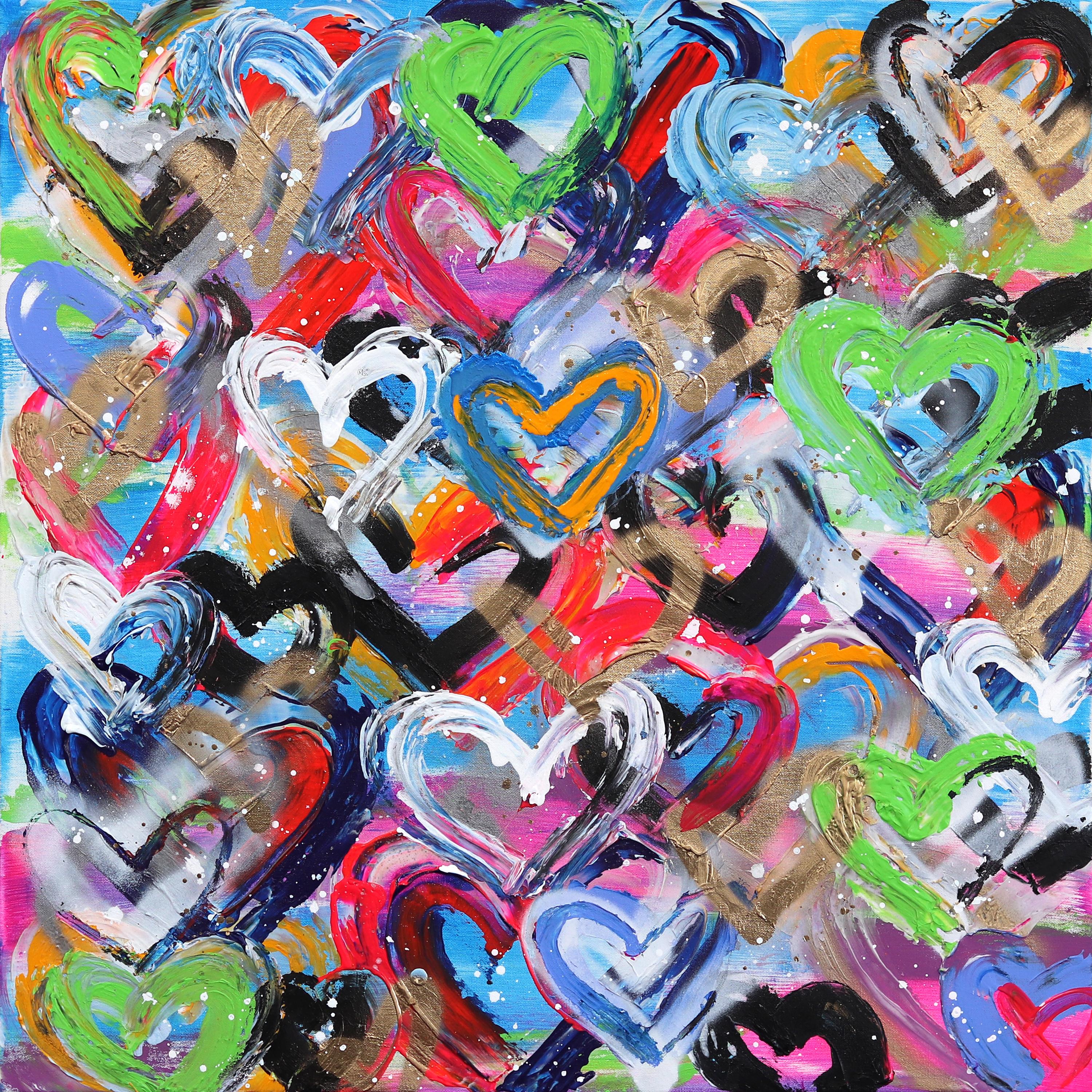 Amber Goldhammer - The Language of Love - Heart Bold Pop Artwork For ...