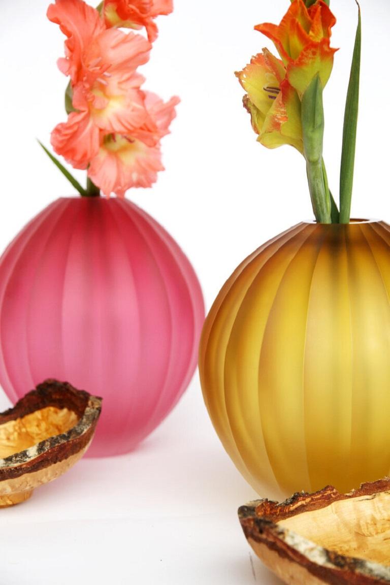 Amber Poppy Stacking Vessel, Pia Wüstenberg For Sale at 1stDibs