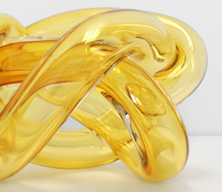 Amber Wrap Sculpture by SkLO at 1stDibs