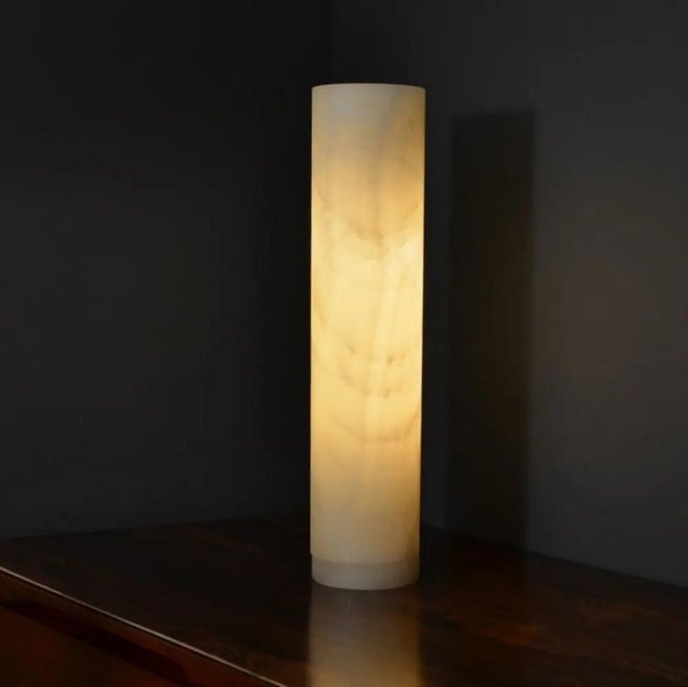 Ambient Table Lamp with Base in Onyx For Sale at 1stDibs