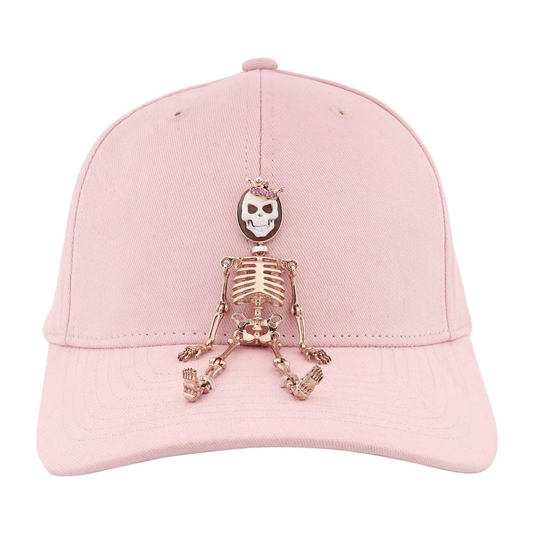 Amedeo Skeldeo Pink CameoCap For Sale at 1stDibs