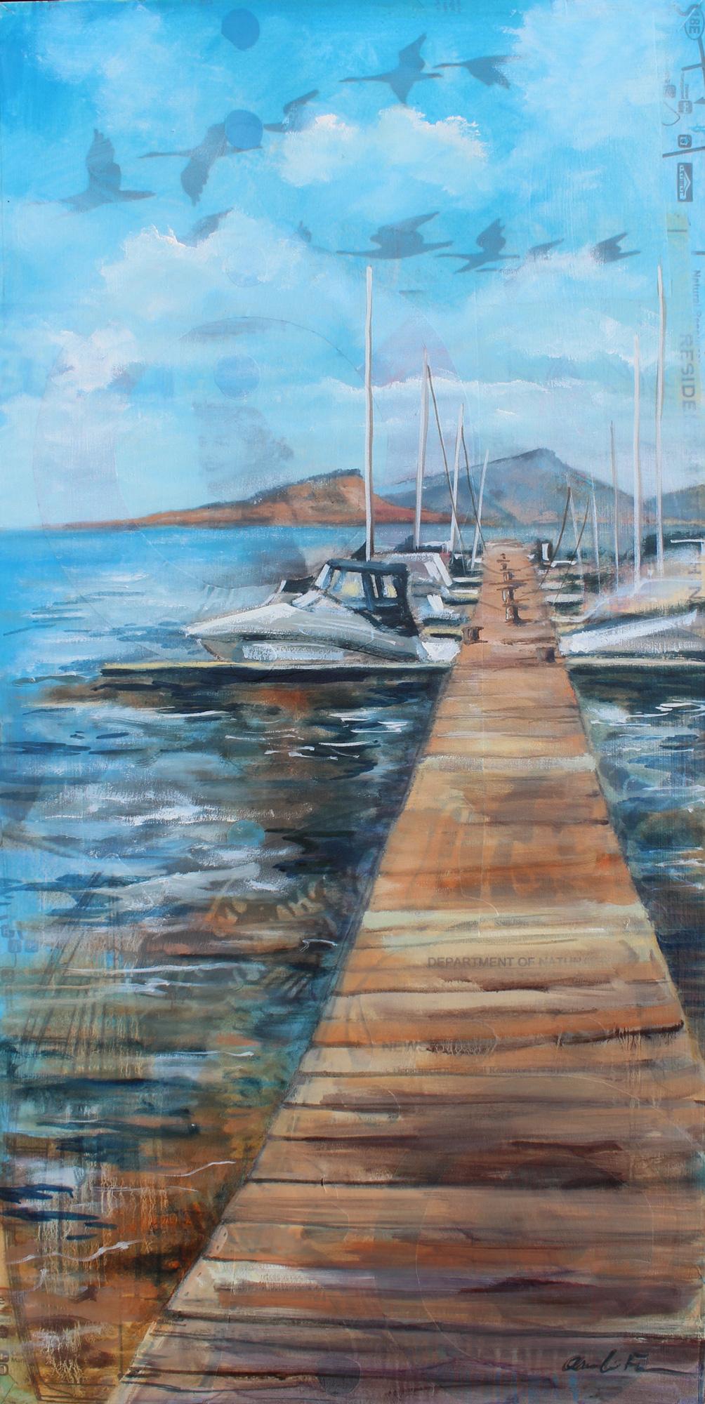 Heather Patterson - Everything Has Its Moment, Abstract Painting For ...