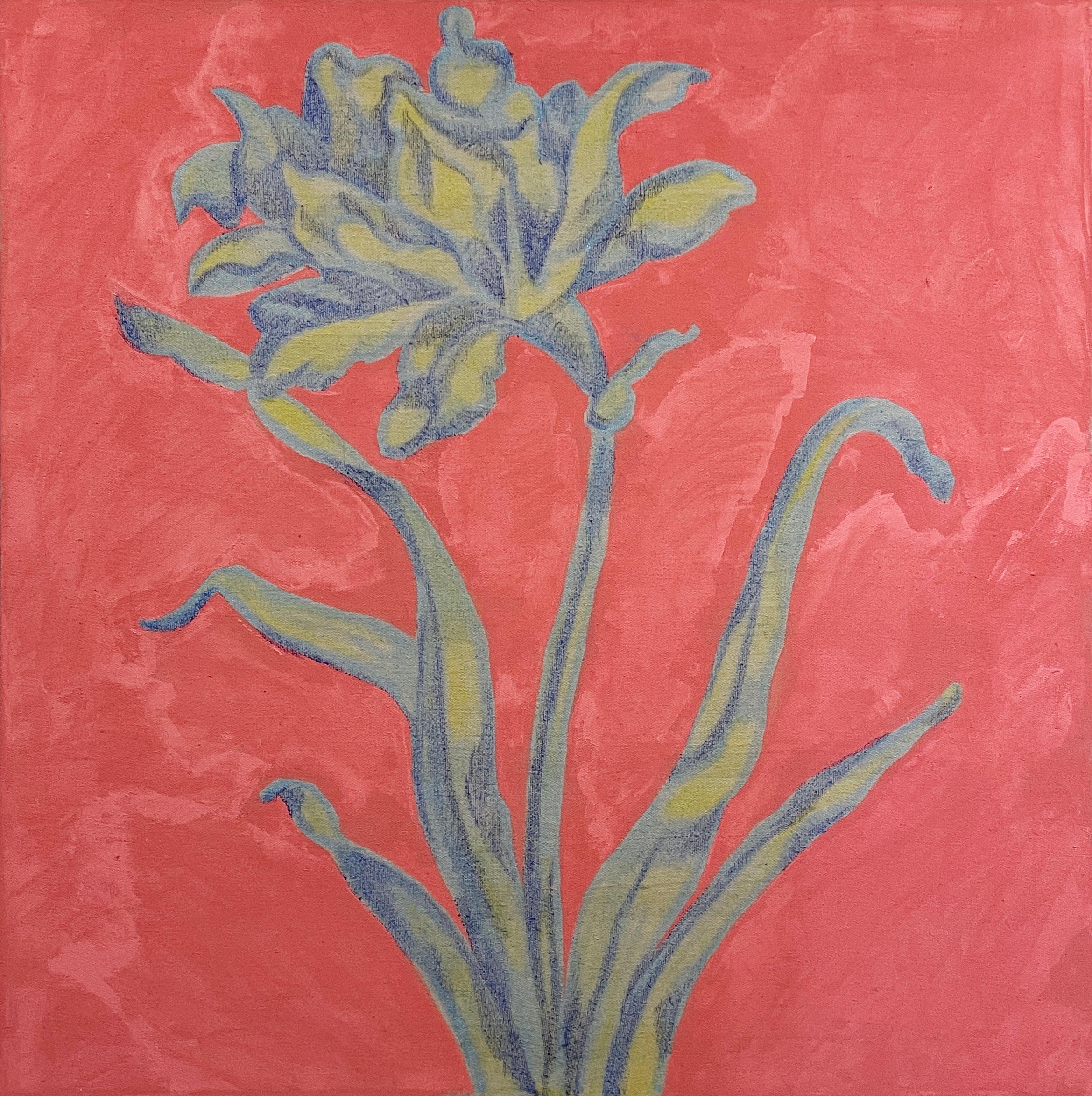Amelia Shields - Botanical with Coral Pink by Amelia Shields For Sale ...
