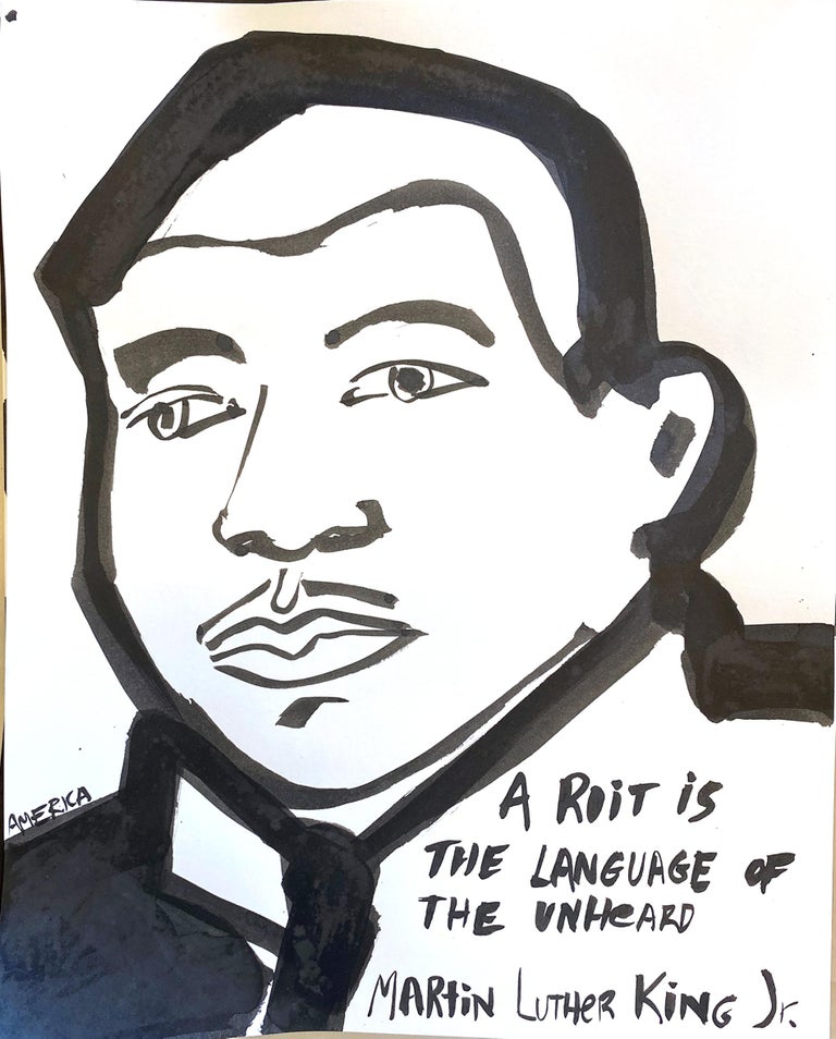 America Martin - Martin Luther King Jr No. 1, America Martin- portion ...