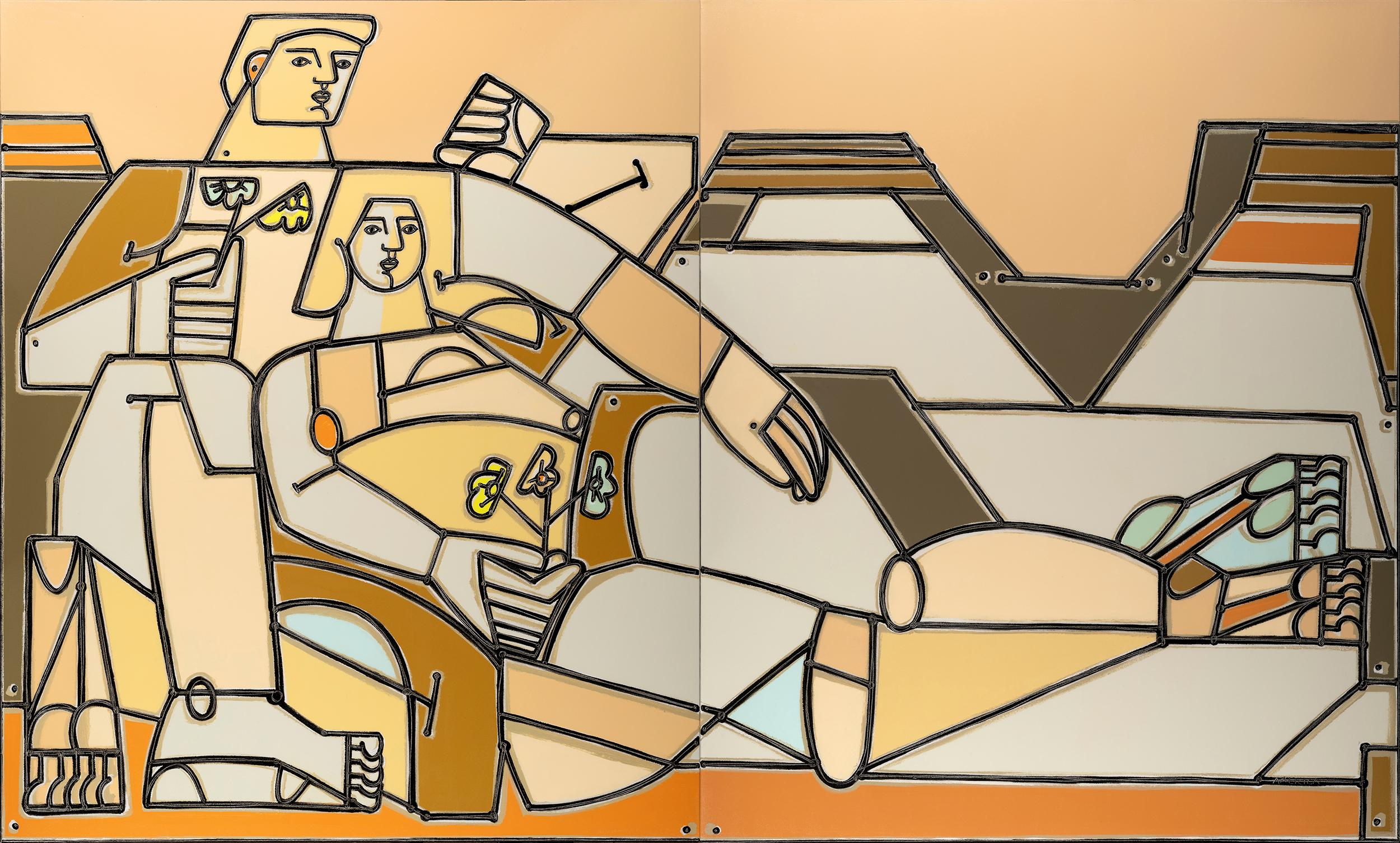 Danny Galieote - Boardwalk Beauty, Danny Galieote, Oil on Canvas, Pop ...