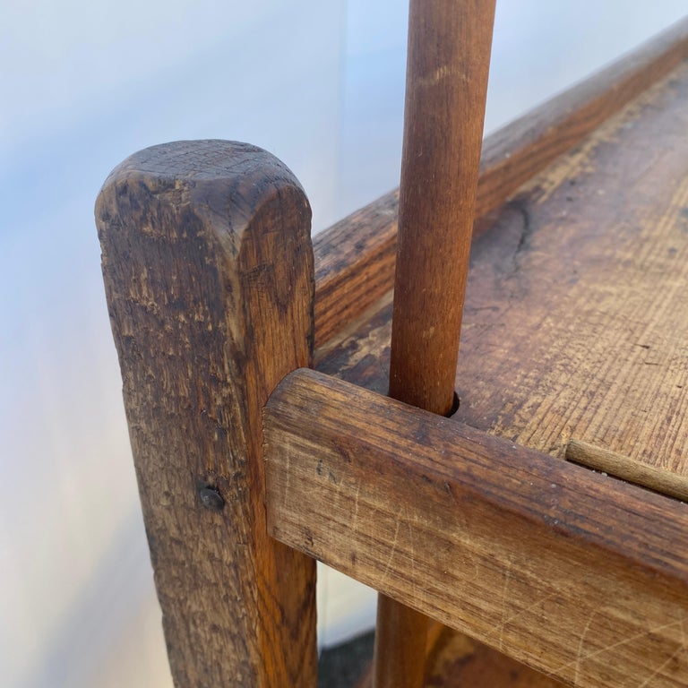 American 1930s Wooden Bread Rack Or Cart at 1stDibs