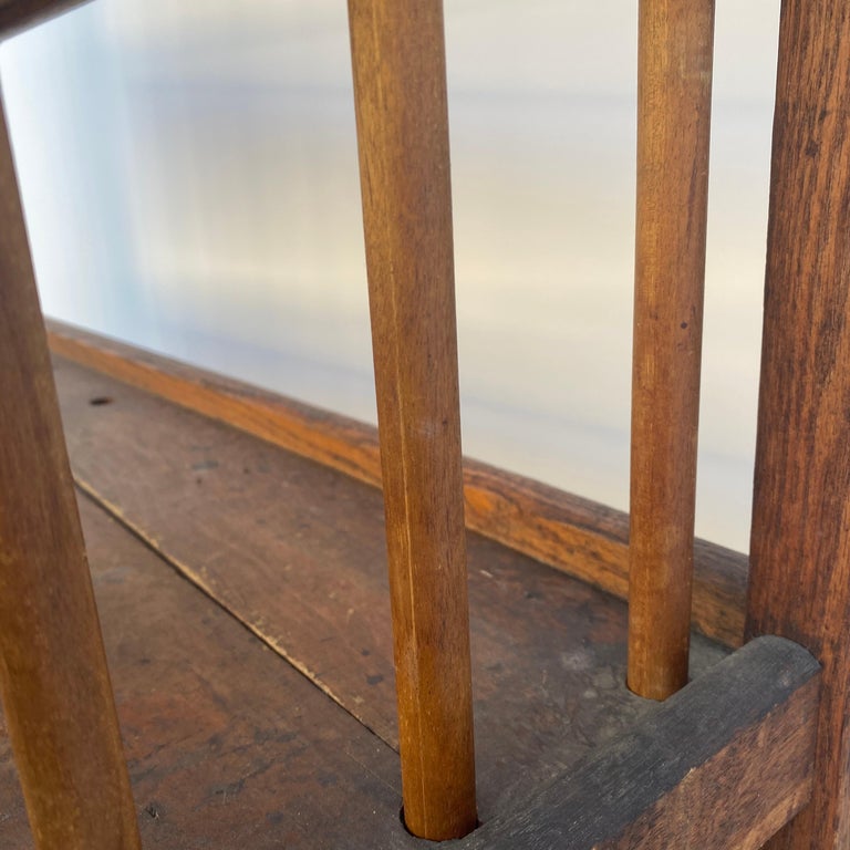 American 1930s Wooden Bread Rack Or Cart at 1stDibs