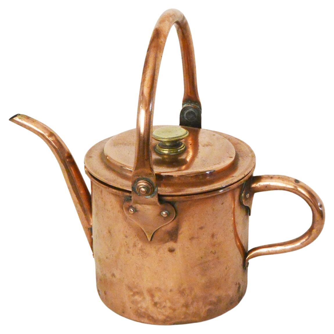 Safavid Tinned Copper Ewer, 17th Century For Sale at 1stDibs