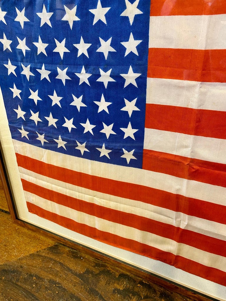 American 39 Star Flag, circa 1889 For Sale at 1stDibs