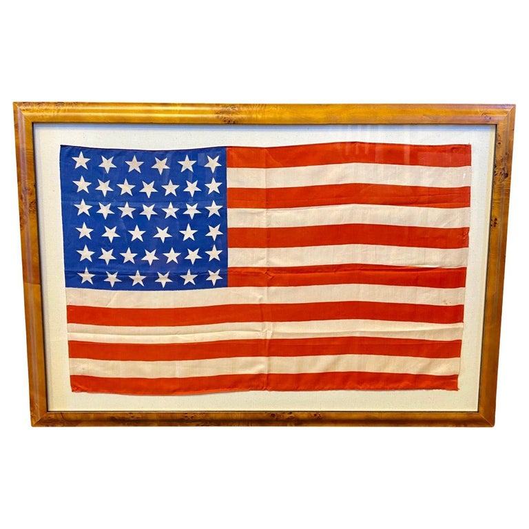 American 39 Star Flag, circa 1889 For Sale at 1stDibs