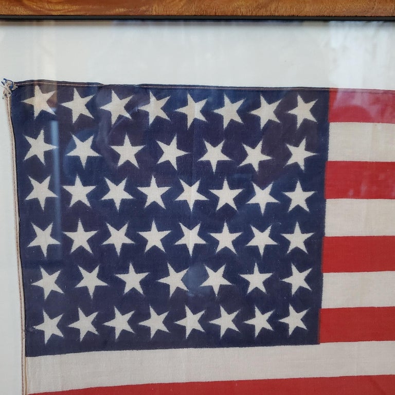 American 46 Star Linen Flag, circa 1908 at 1stDibs | 46 star flag, 46 ...