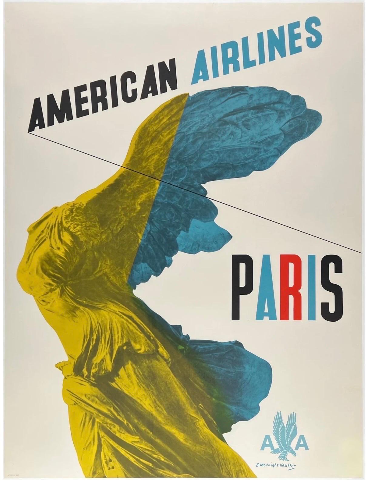 Roger de Valerio - Original Vintage Air France - Paris A Londres Poster ...