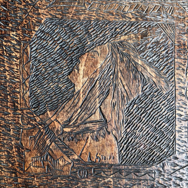 Antique Arts Crafts Native American End Table 1910 For Sale at 1stDibs ...