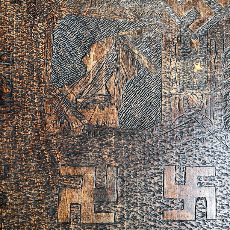 Antique Arts Crafts Native American End Table 1910 For Sale at 1stDibs ...