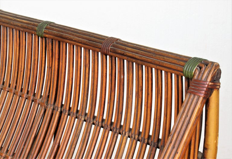 Rare American Art Deco Split Reed Furniture Set at 1stDibs