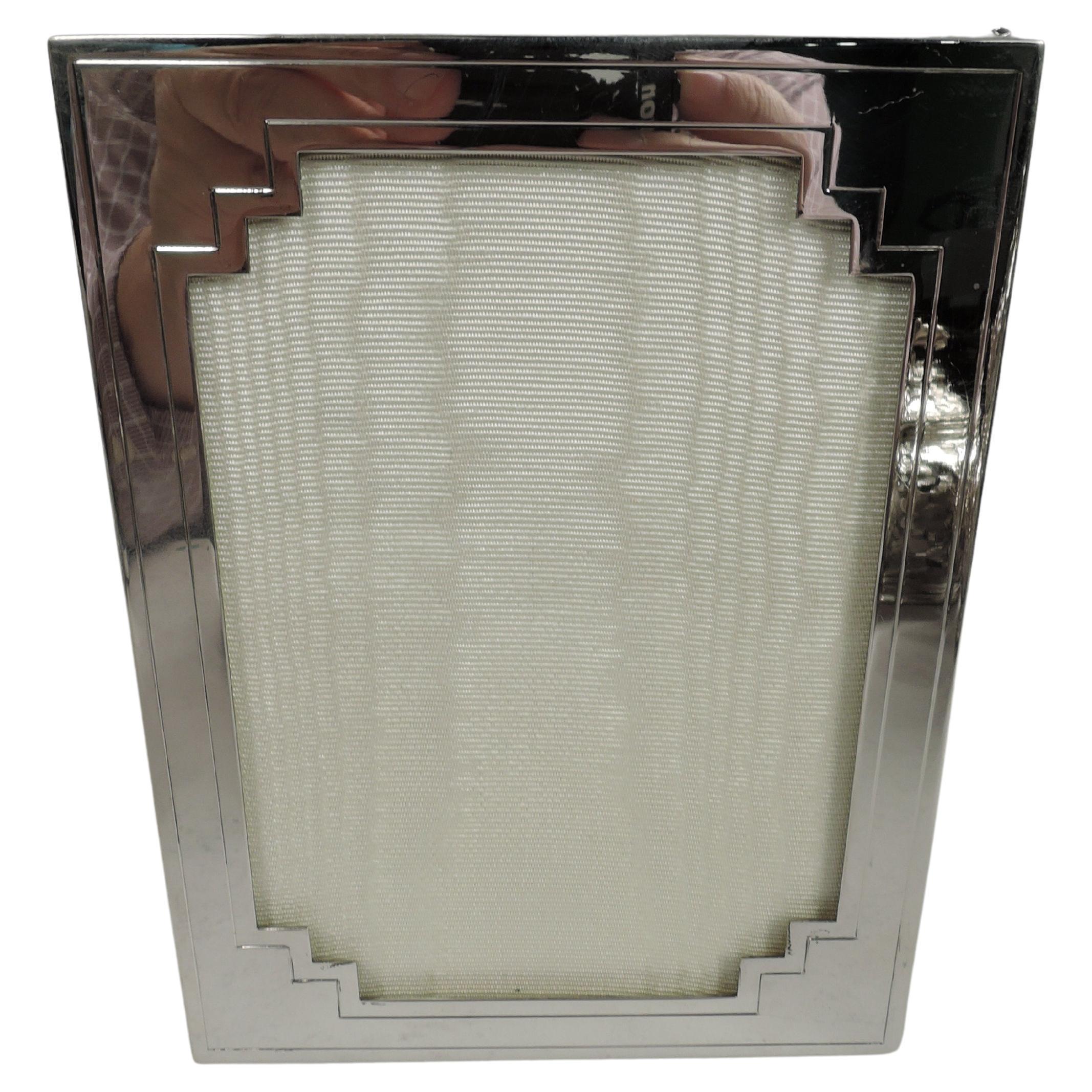Antique Art Deco Sterling Silver Photograph / Picture Frame, 1918 at ...