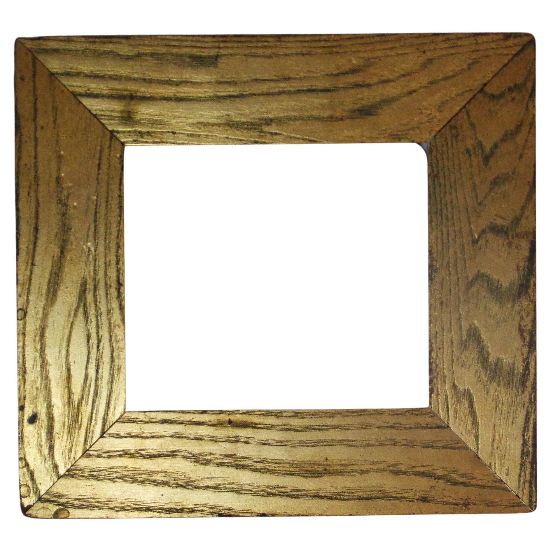 American 18x32 inch Arts and Crafts Hand Carved Picture Frame circa ...