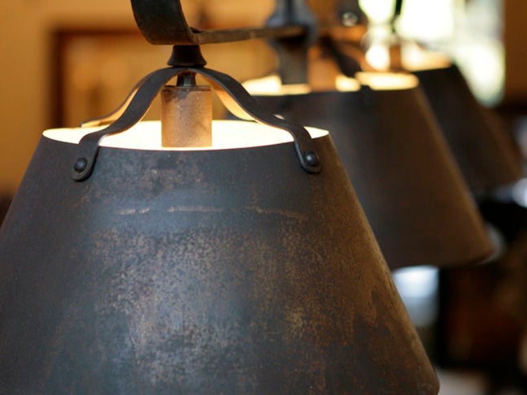 American Blacksmith-Made Custom "Lucas" Kitchen Island or Billiard ...