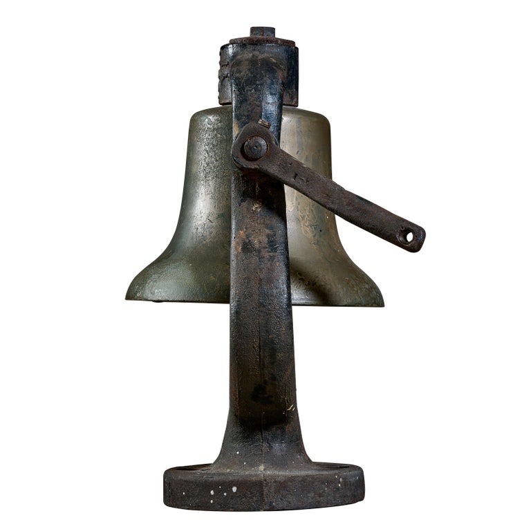 American Bronze and Iron Locomotive Railroad Bell For Sale at 1stDibs