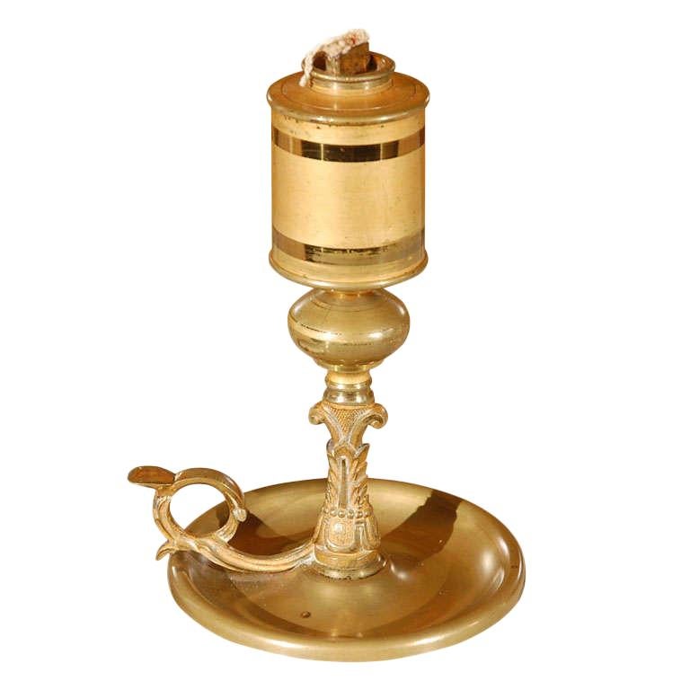 American Camphere Burning Chamber Lamp, circa 1830 For Sale at 1stDibs
