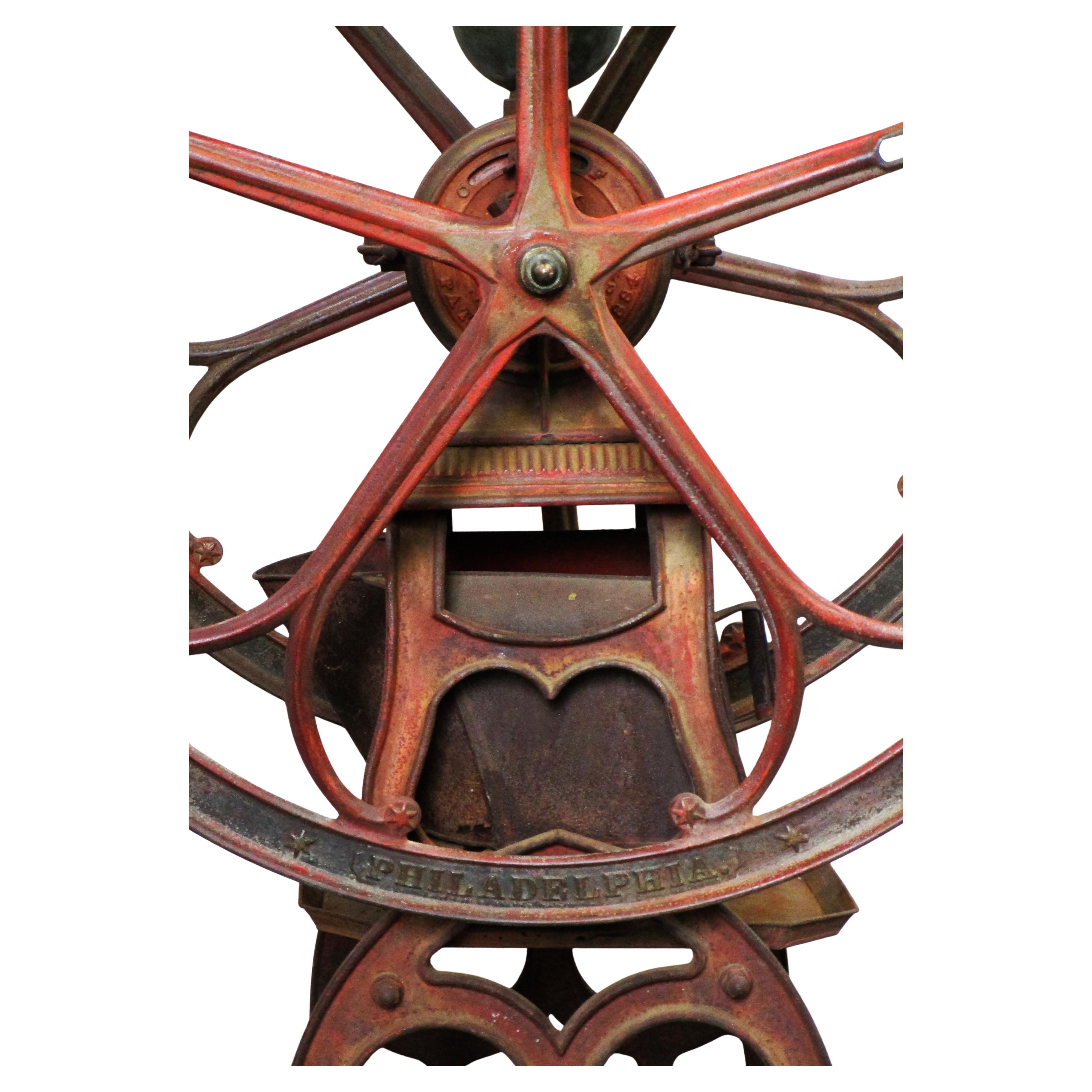 Star Mill Cast Iron Commercial Floor Model Coffee Grinder, Circa 1880 ...
