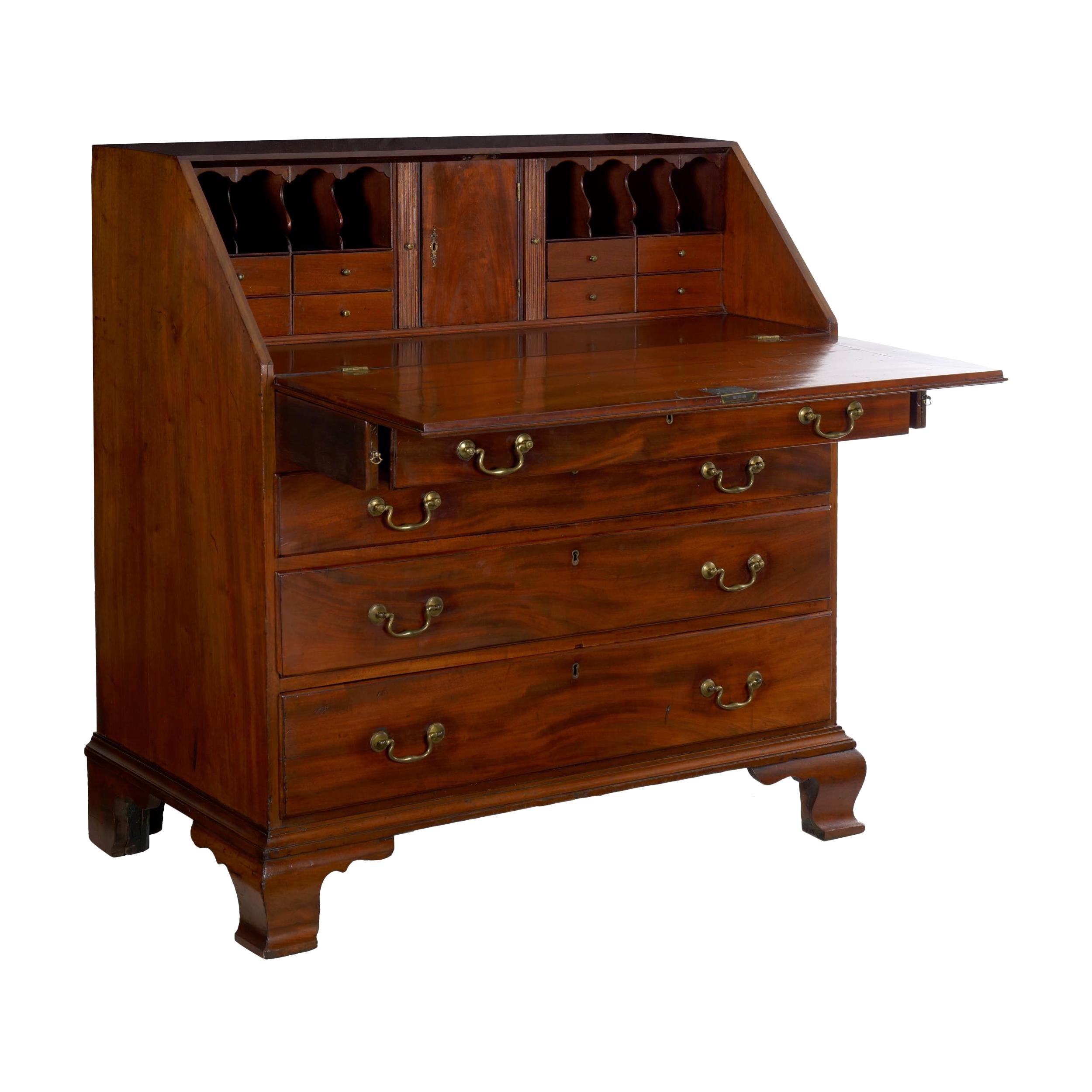 Antique Scottish Victorian Ebonized Dickens, Slant or Writing Desk ...