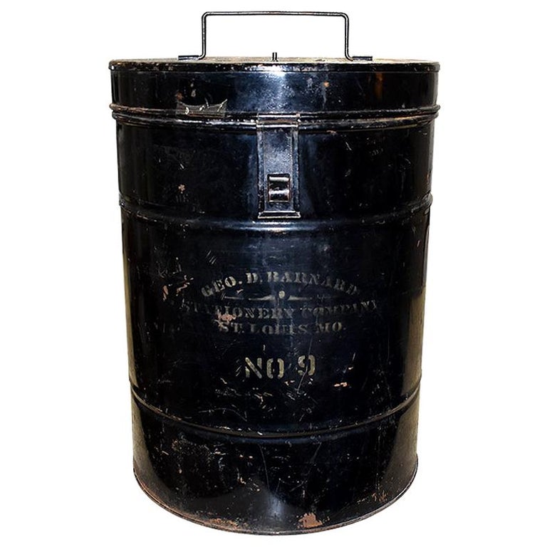 American Civil War Era Black Metal Ballot Box by Geo Barnard and ...