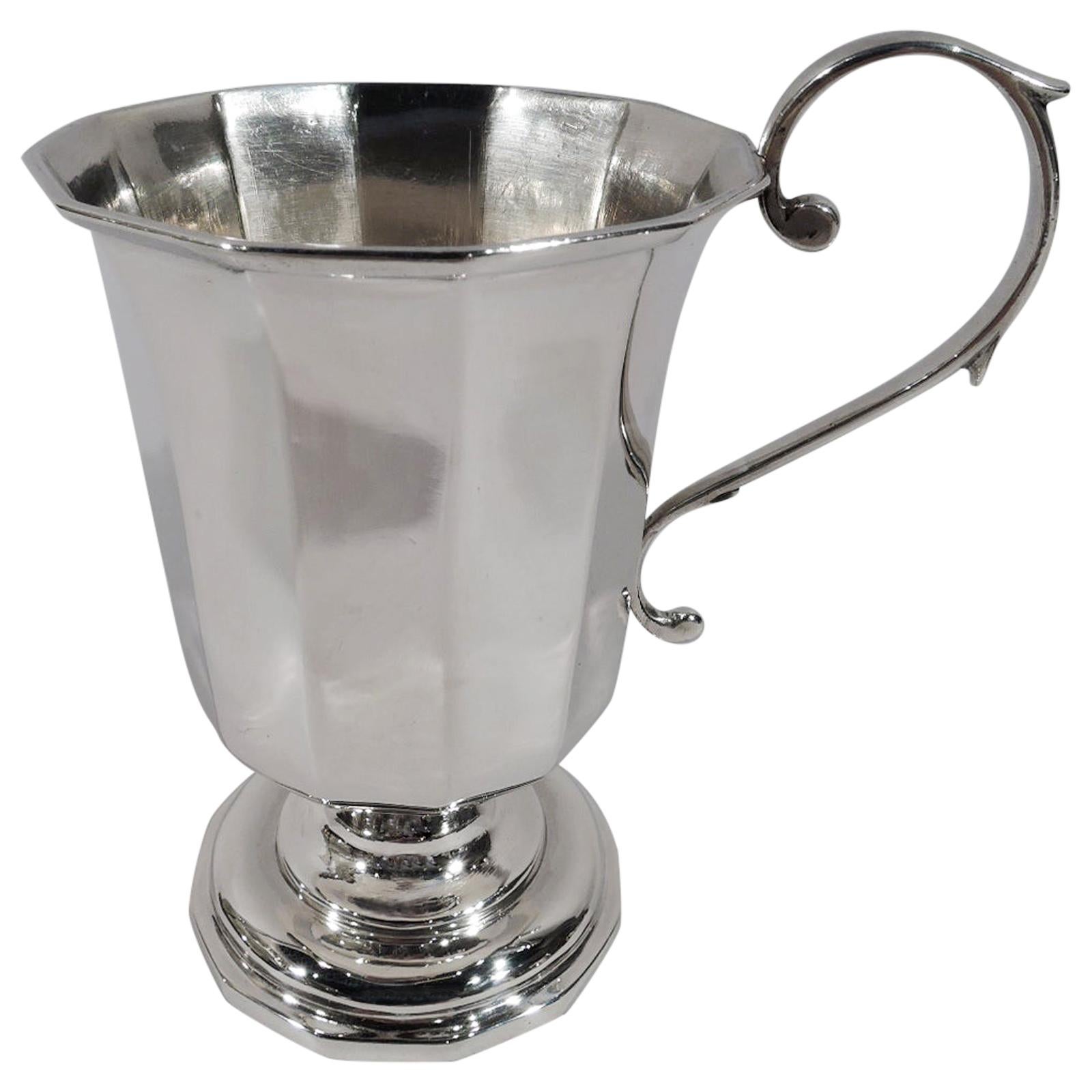 American Classical Coin Silver Baby Cup by New York Maker For Sale at ...