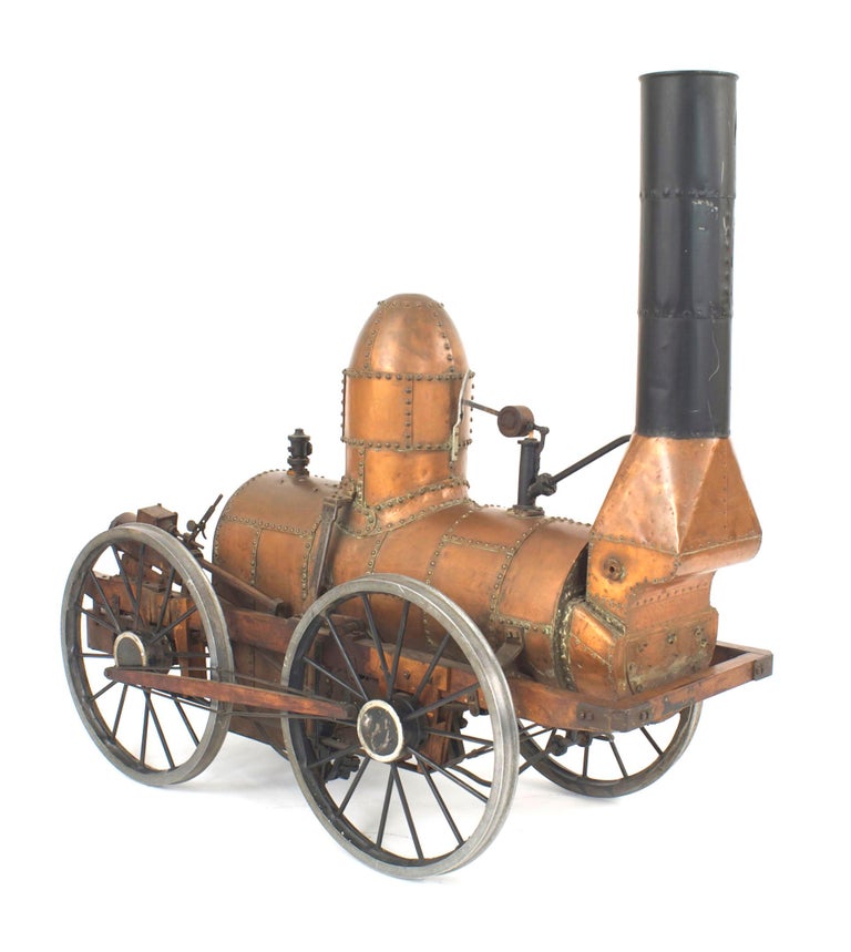 American Country Style '20th Century' Train Model of Dewitt Clinton ...