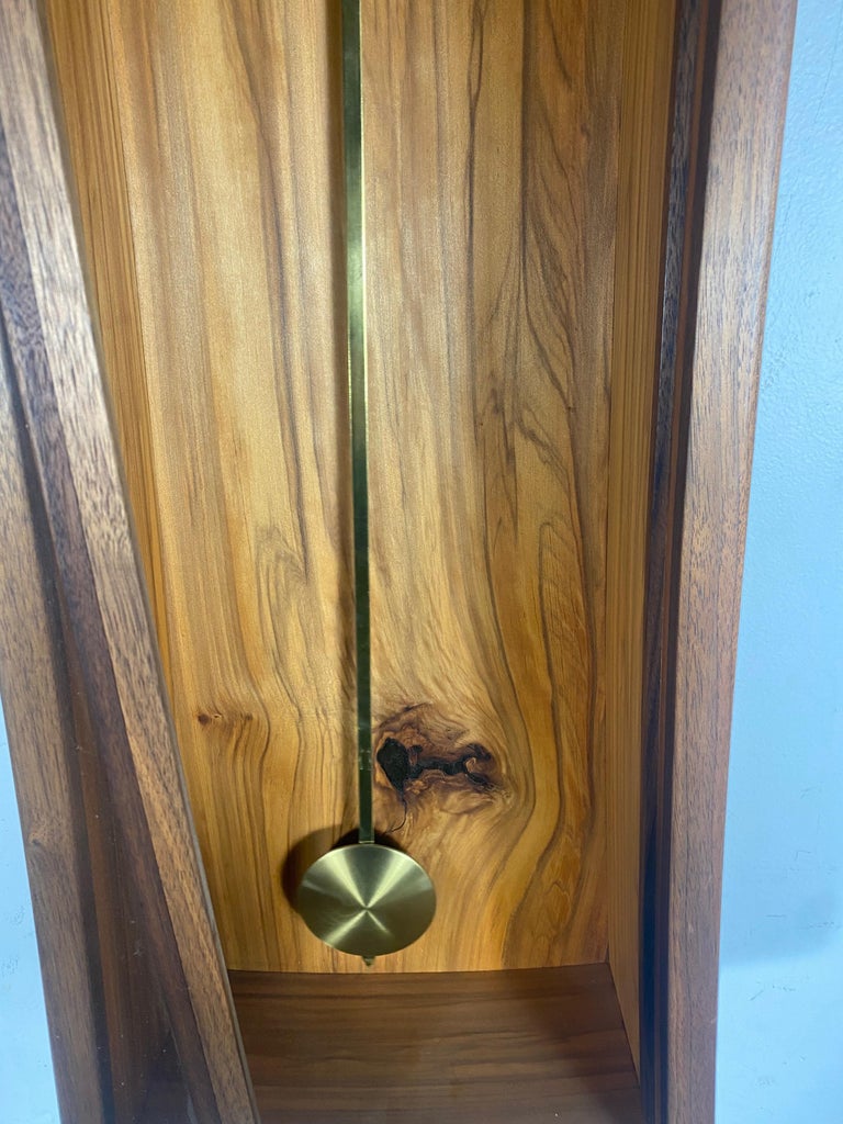 American Craft, Hand Wall Clock ,Scandinavian Modern Design by George ...