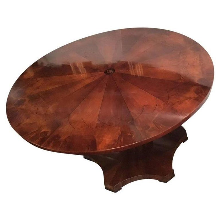 American Deco Pedestal Table For Sale at 1stDibs