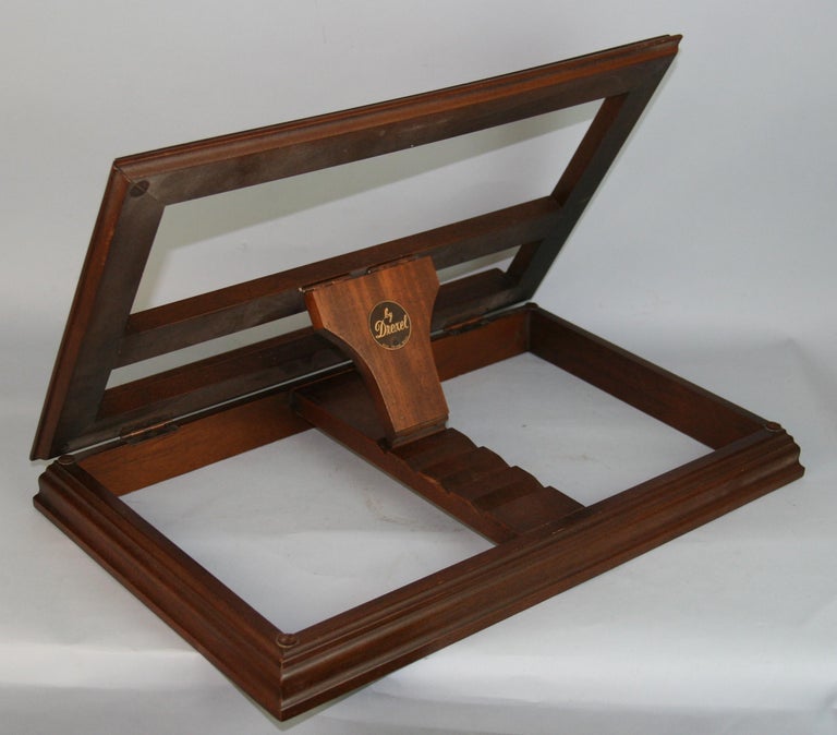 American Drexel Adjustable Book Rack Walnut Wood, 1960's For Sale at ...