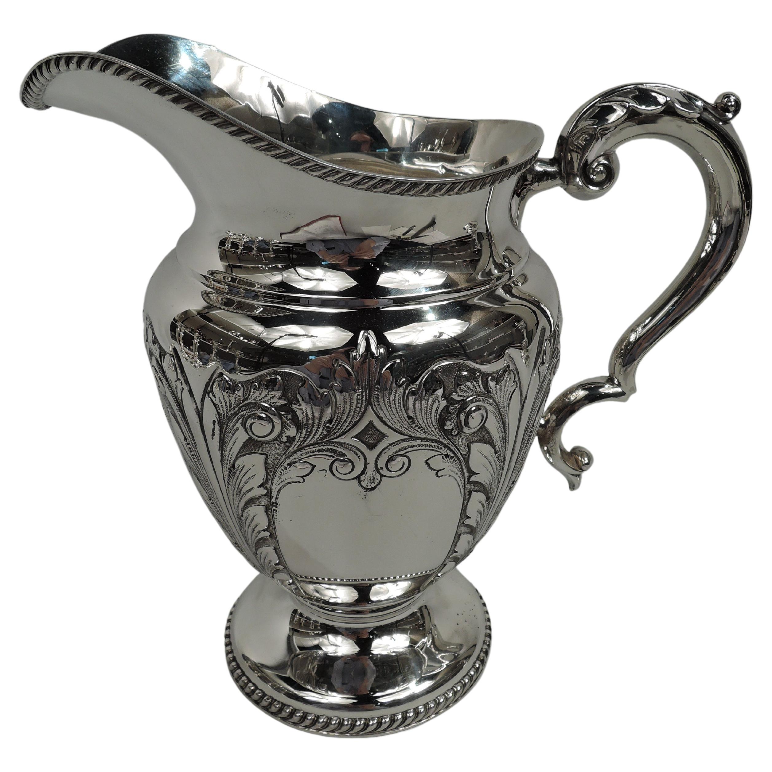 Antique Gorham Classical Sterling Silver Water Pitcher For Sale at ...