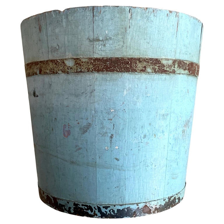 American Farmhouse Wastebasket at 1stDibs