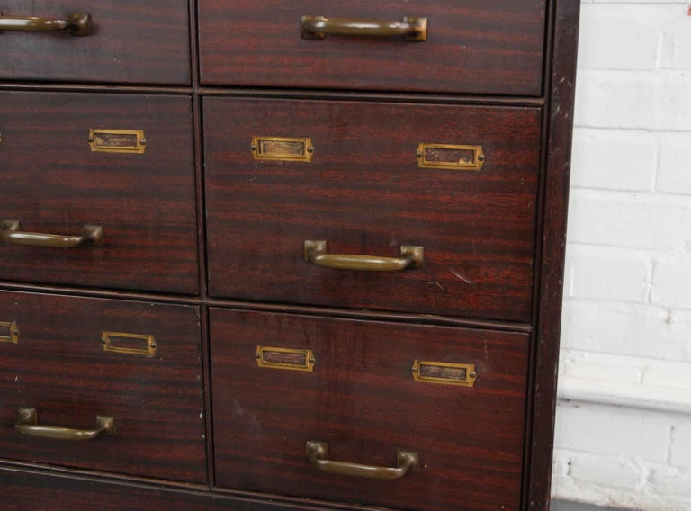 American Faux Wood Sewing Drawers, circa 1910 at 1stDibs | metal sewing ...