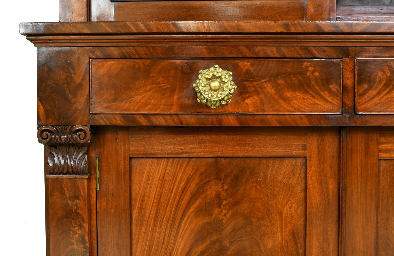 American Federal/ Classical Bookcase in Mahogany, circa 1800 at 1stDibs ...