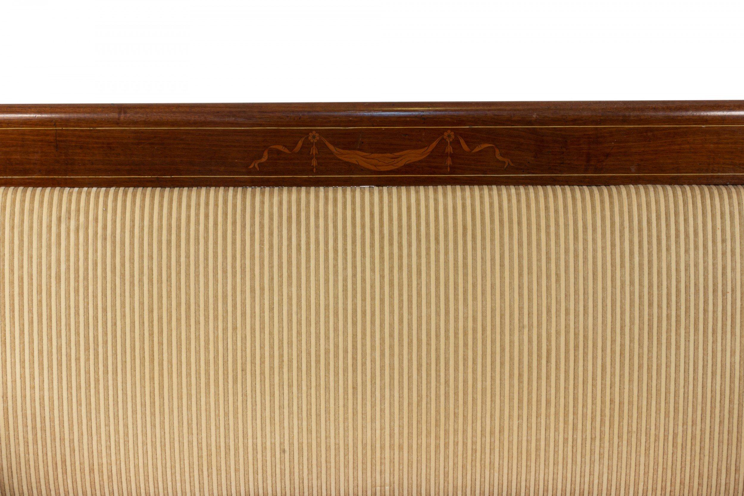 American Federal Sheraton Style Settee For Sale at 1stDibs | sheraton ...