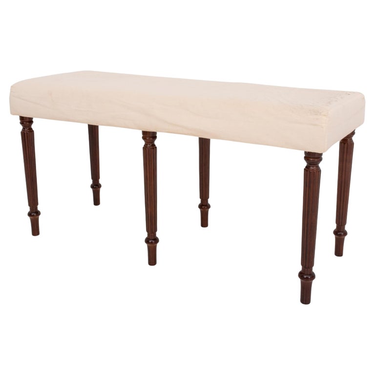 American Federal Style Bench For Sale at 1stDibs