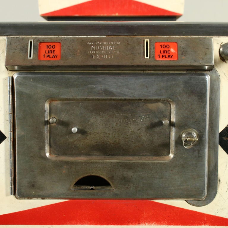 American Flipper Metal USA 1970s Gottilieb and Co. at 1stDibs