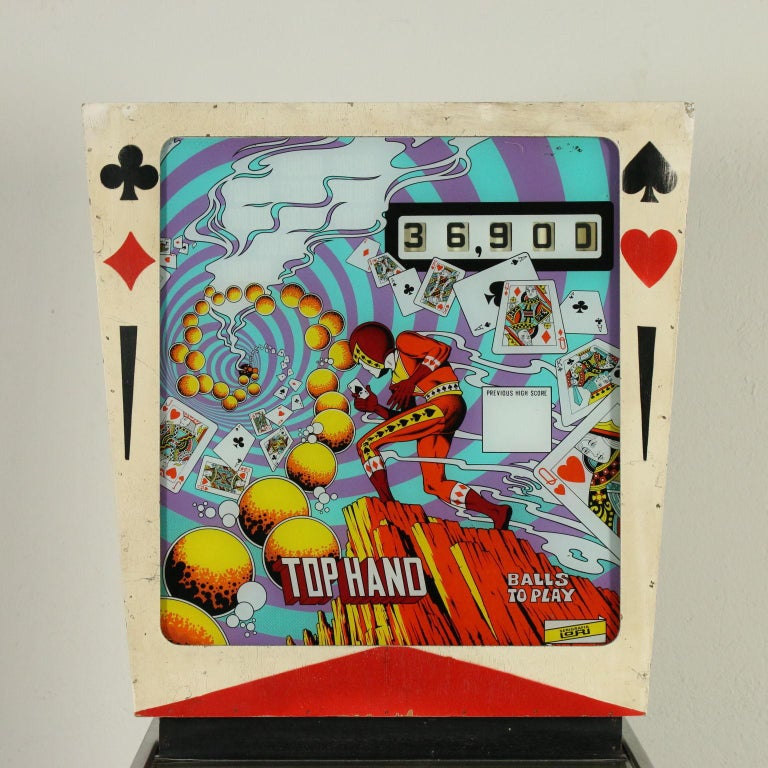 American Flipper Metal USA 1970s Gottilieb and Co. at 1stDibs