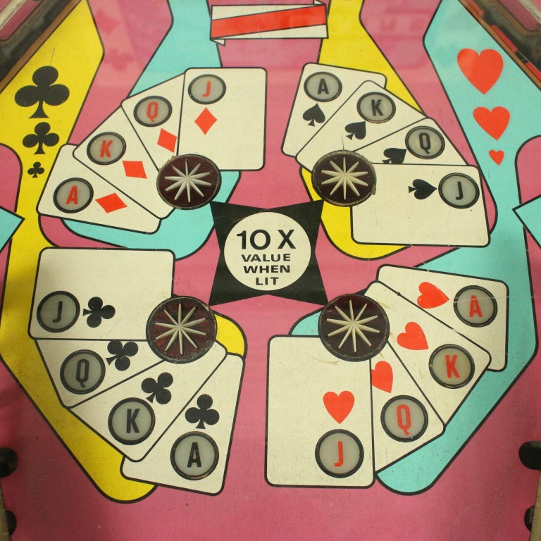 American Flipper Metal USA 1970s Gottilieb and Co. at 1stDibs