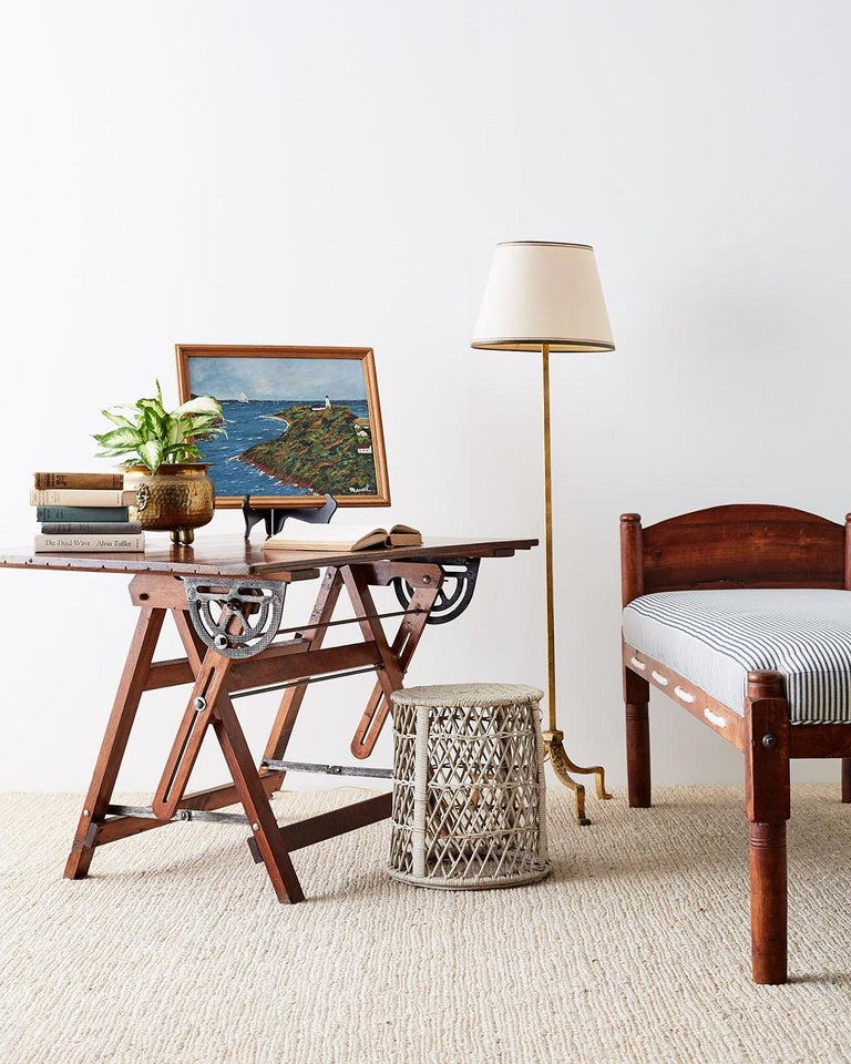American Folding Drafting Table or Writing Table at 1stDibs