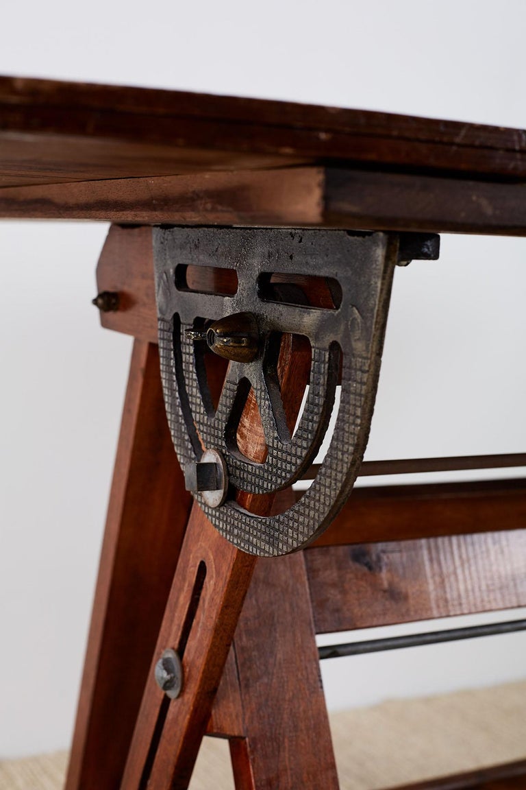 American Folding Drafting Table or Writing Table at 1stDibs