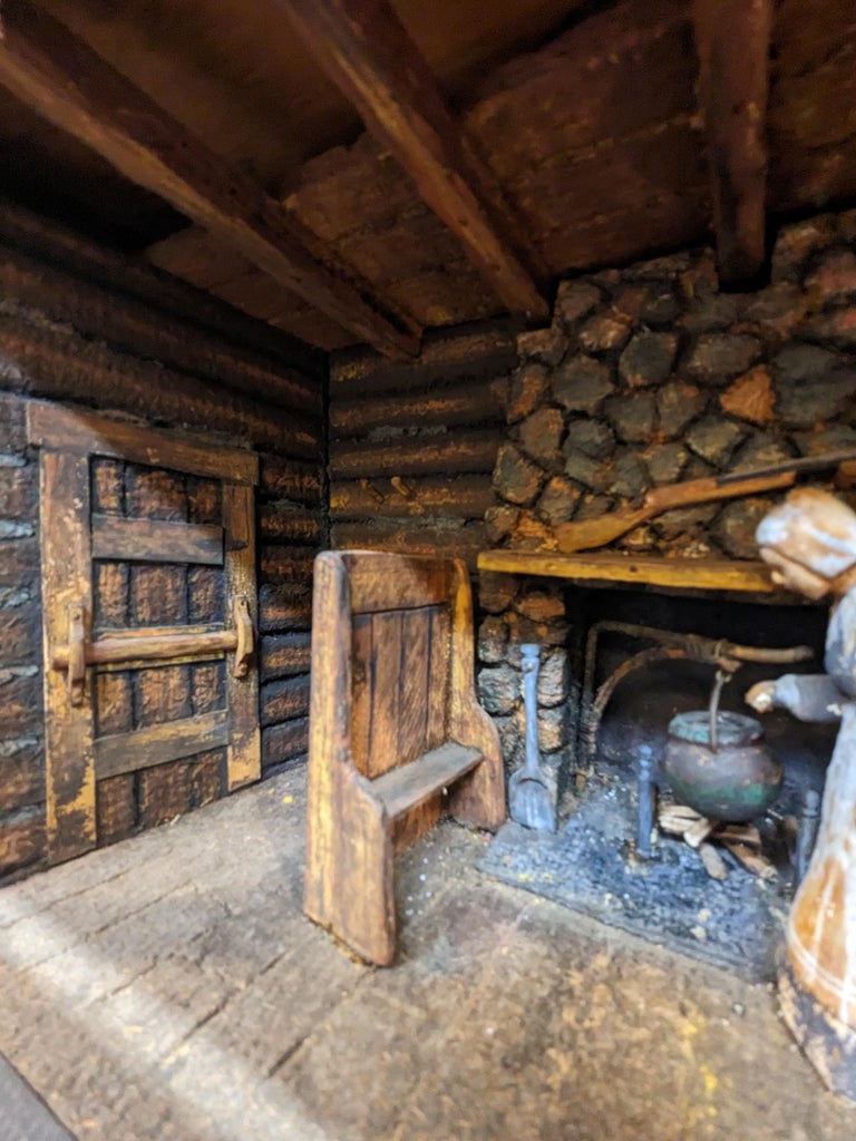 American Folk Art Colonial Diorama For Sale at 1stDibs