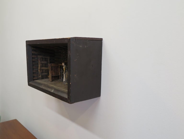 American Folk Art Colonial Diorama For Sale at 1stDibs
