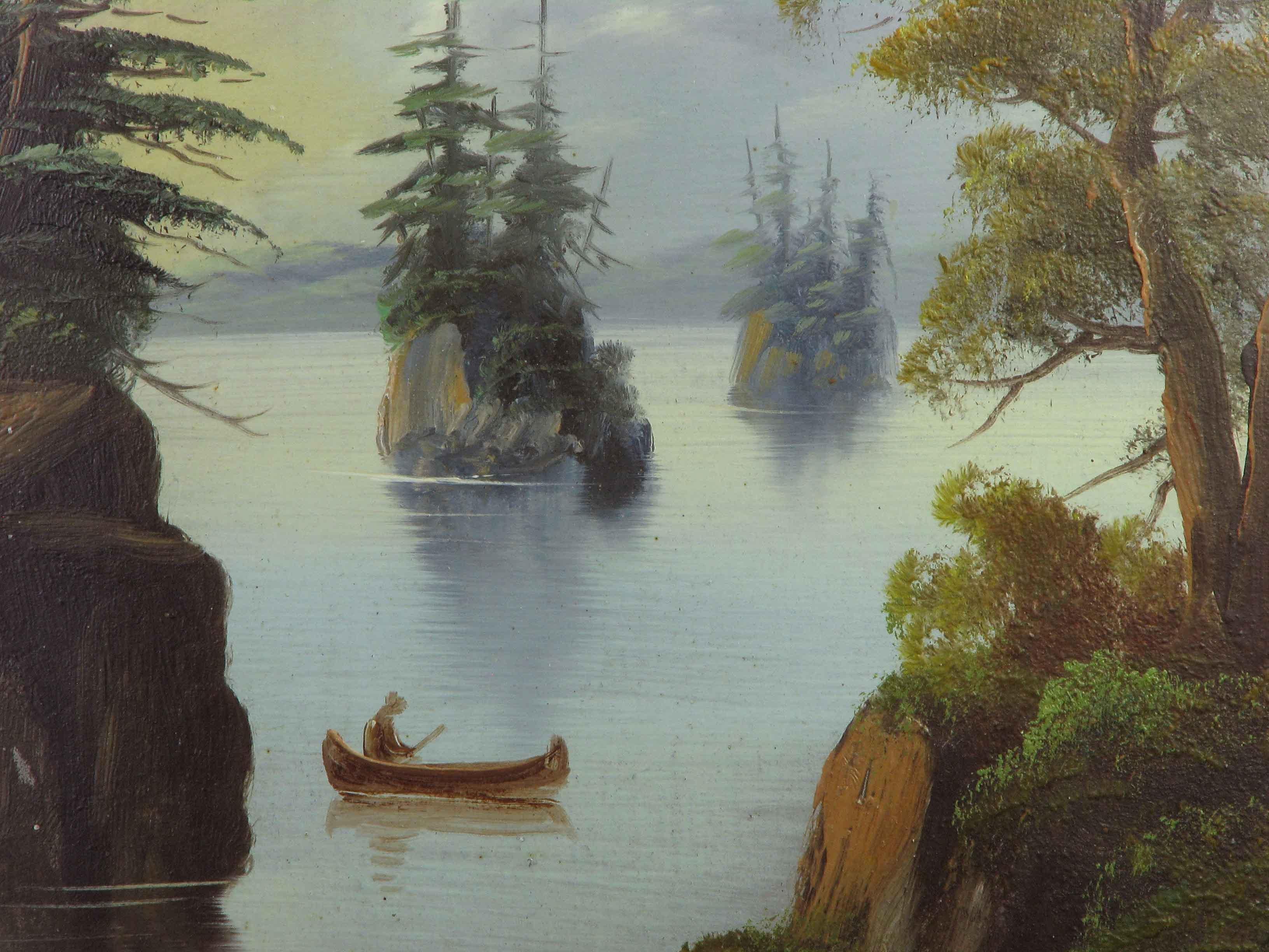 American Folk Art Hudson River School 19th Century For Sale at 1stDibs