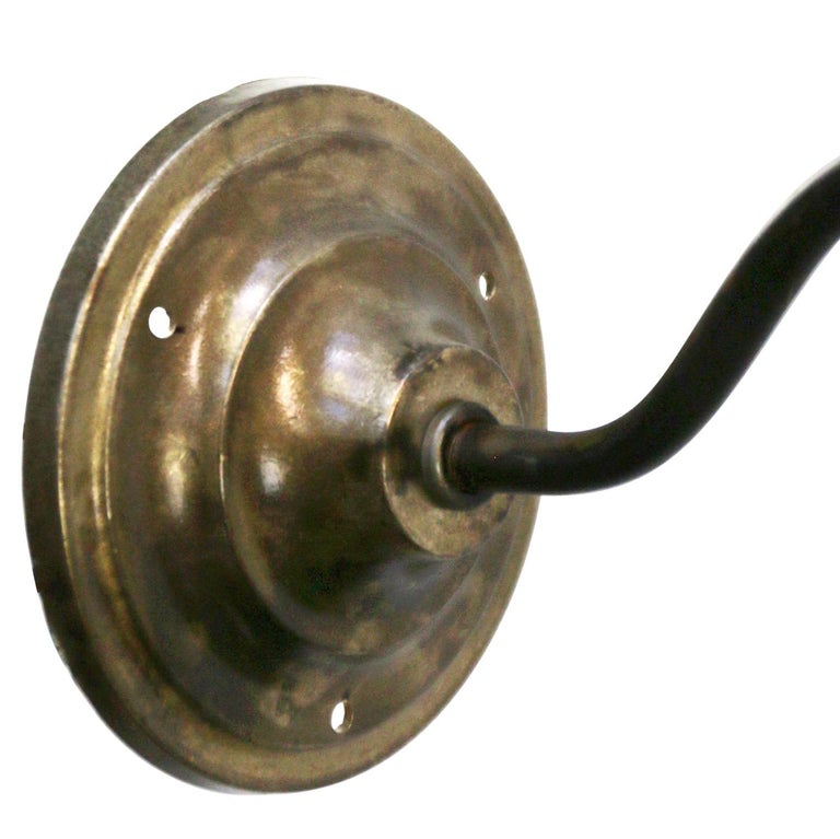 American Green Enamel Vintage Industrial Scone Wall Light by ...