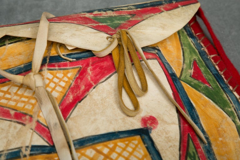 American Indian Parfleche Rawhide Case at 1stDibs